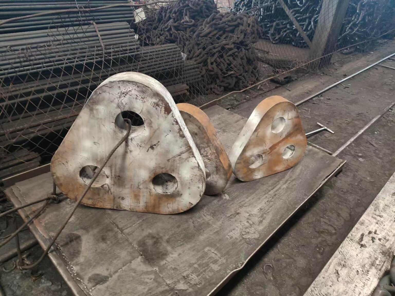 Triangle Connecting Plate | Marine Grade Steel Plate